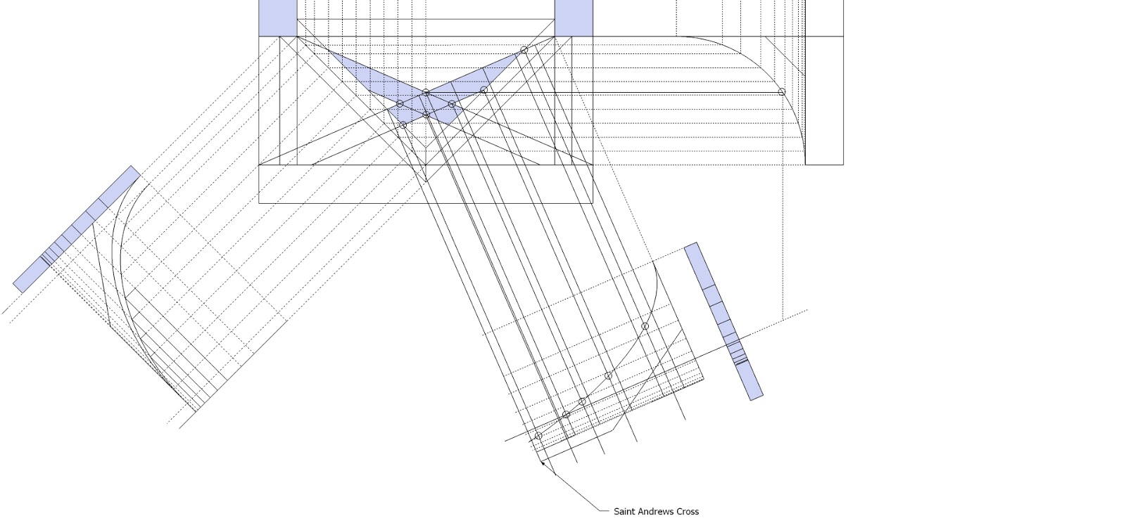 Roof Framing Geometry: Tracage Du Delardement