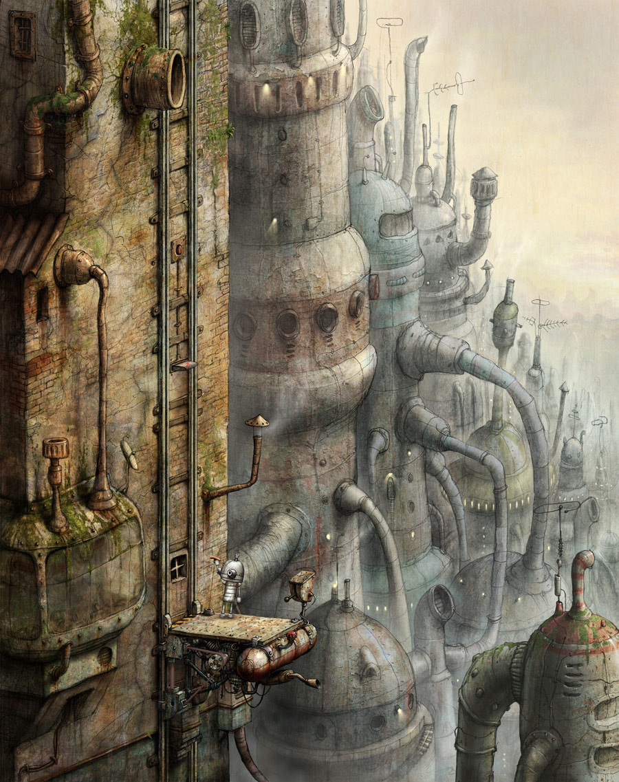 Illustration Intro: Lecture: Adolf Lachman and MACHINARIUM