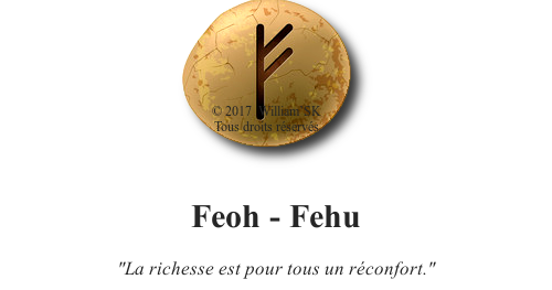Rune du Jour : "Feoh - Fehu"