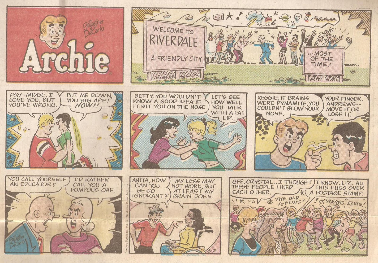 Archie goes gender-swapping. | Anime Superhero Forum