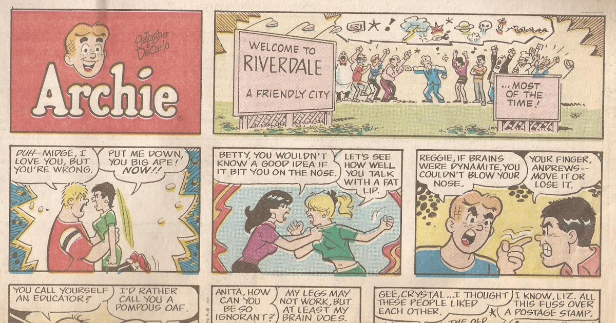 Sunday Comics Debt: Obscure Archie Characters