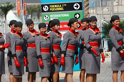 Cabin Crew Photos: High Fashion: Etihad Airways Flight Attendant Uniforms
