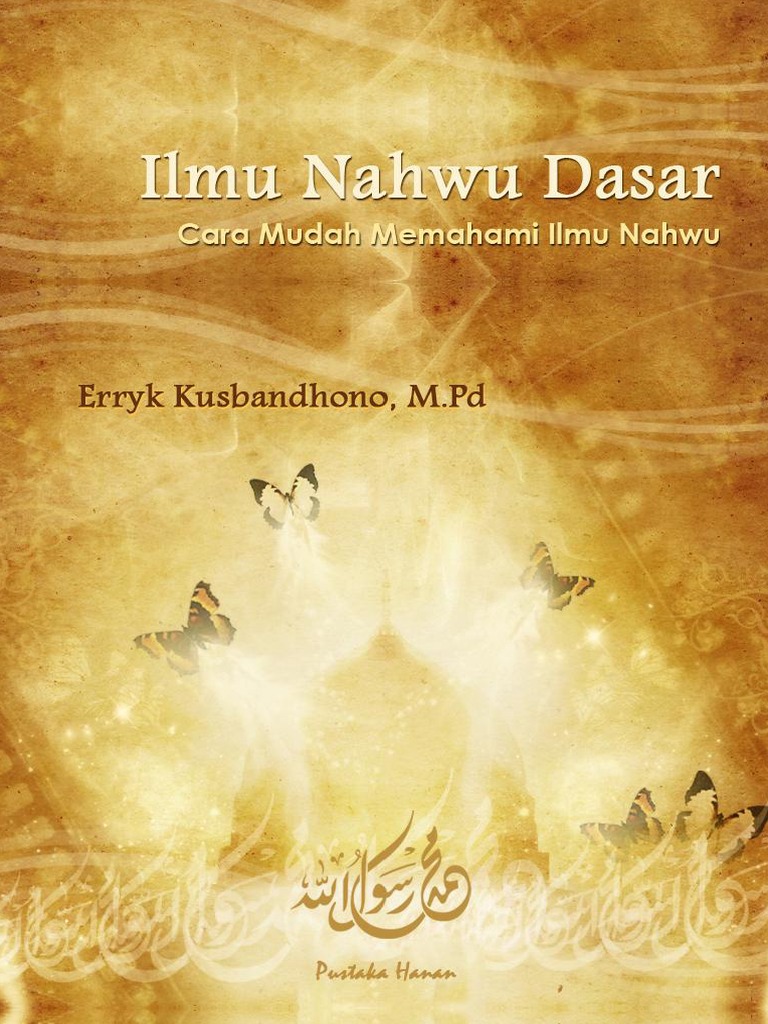 (Buku PDF Gratis) Ilmu Nahwu Dasar; Cara Mudah Memahami Ilmu Nahwu