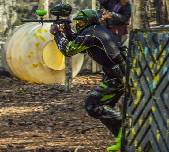 Real American Heroes at Boss Paintball with Foolybear