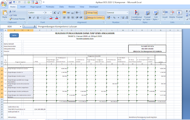 Panduan Lengkap Laporan BOS Online Tahun 2020 - tasADMIN