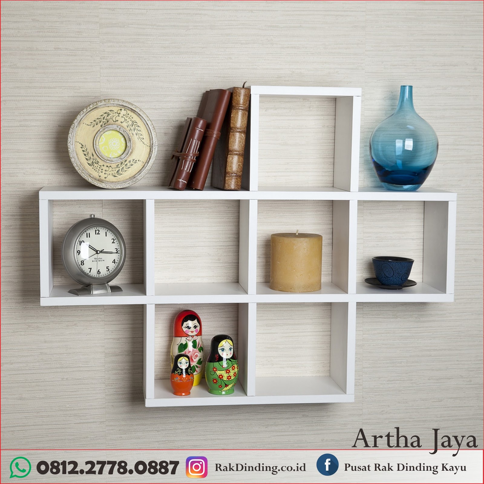 Rak Dinding Ambalan, Rak Dinding Dari Kayu, Rak Dinding Gantung, Rak ...