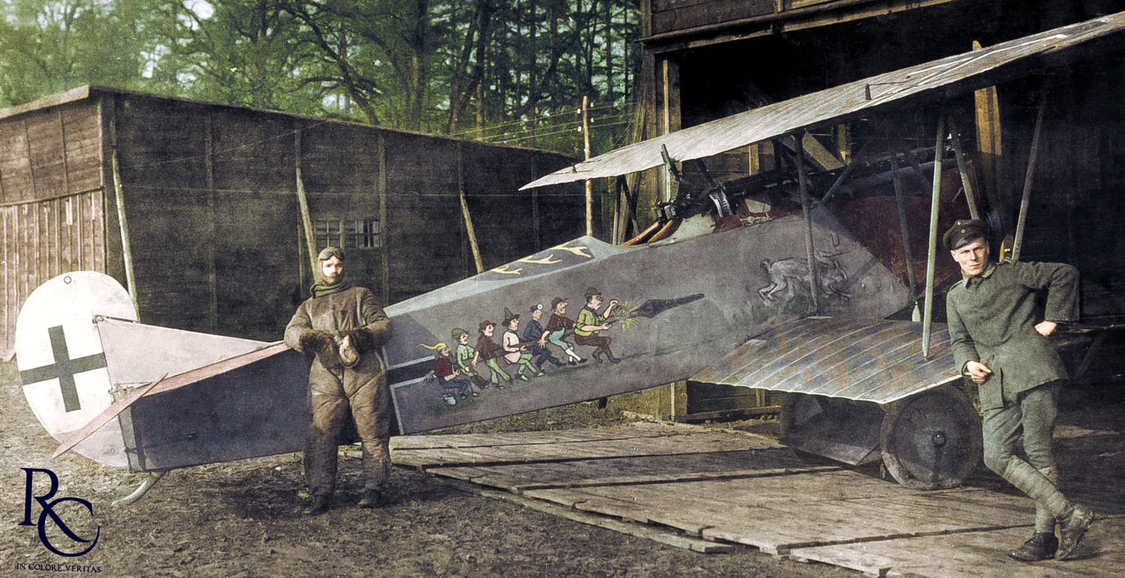 Just A Car Guy: German pilot Alfred Bäder* from Jasta 65 (on the right ...