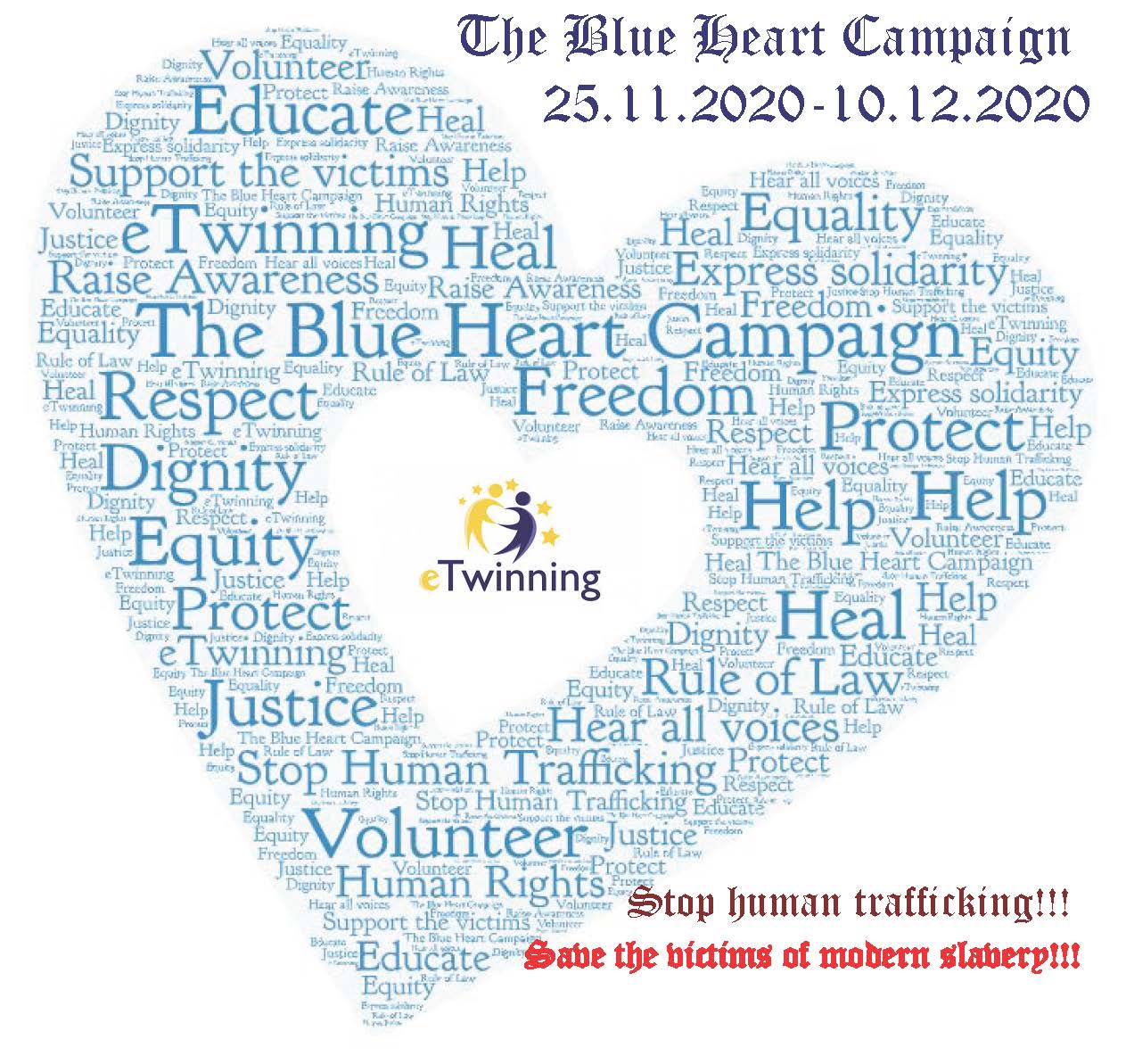 Teachers of English on the Buzau Valley: The Blue Heart Campaign, one ...