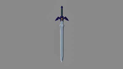 Eniitan Odutola: The Complete Master Sword 3D Model