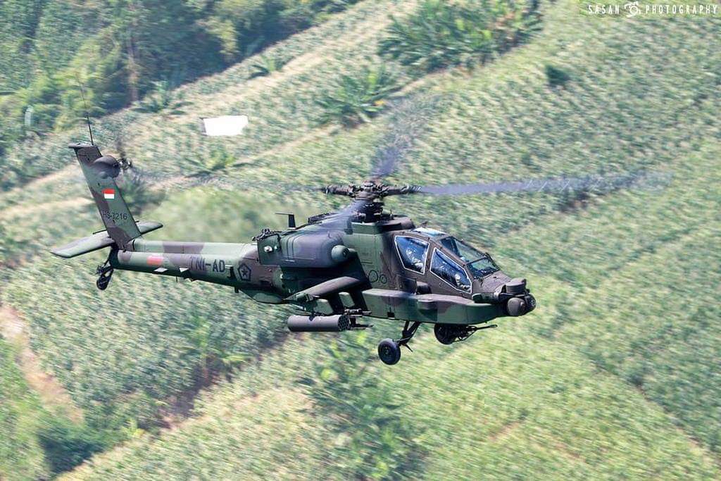 DEFENSE STUDIES: Heli Apache Indonesia Berbeda dengan Milik Singapura