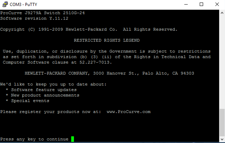 HP Aruba 2530 Network Switch VLAN Configuration - Code Exploit Cyber ...