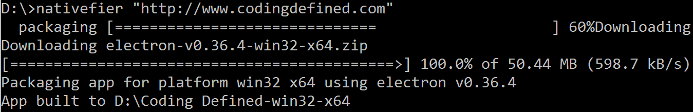 Convert Any Websites To A Desktop Application Using Nativefier Coding Defined