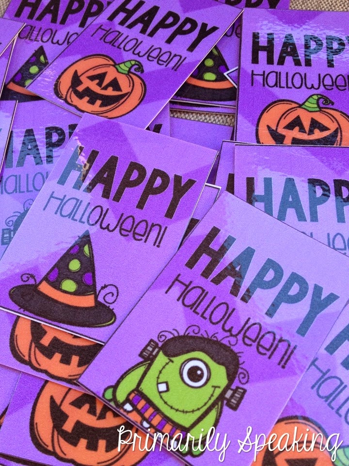 Halloween Freebies! | Primarily Speaking