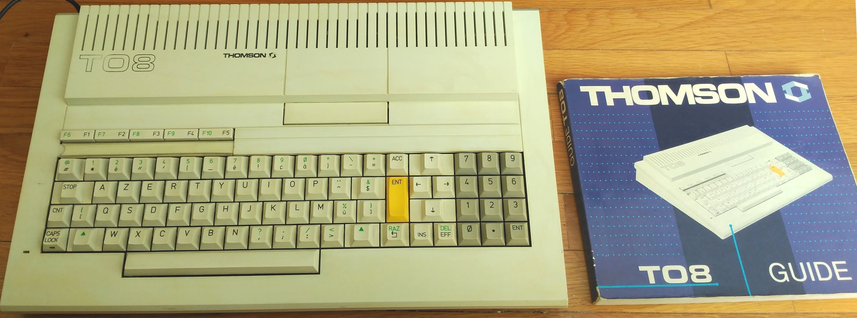 Retro Ordenadores Orty: Ordenador Thomson TO8 (1986)