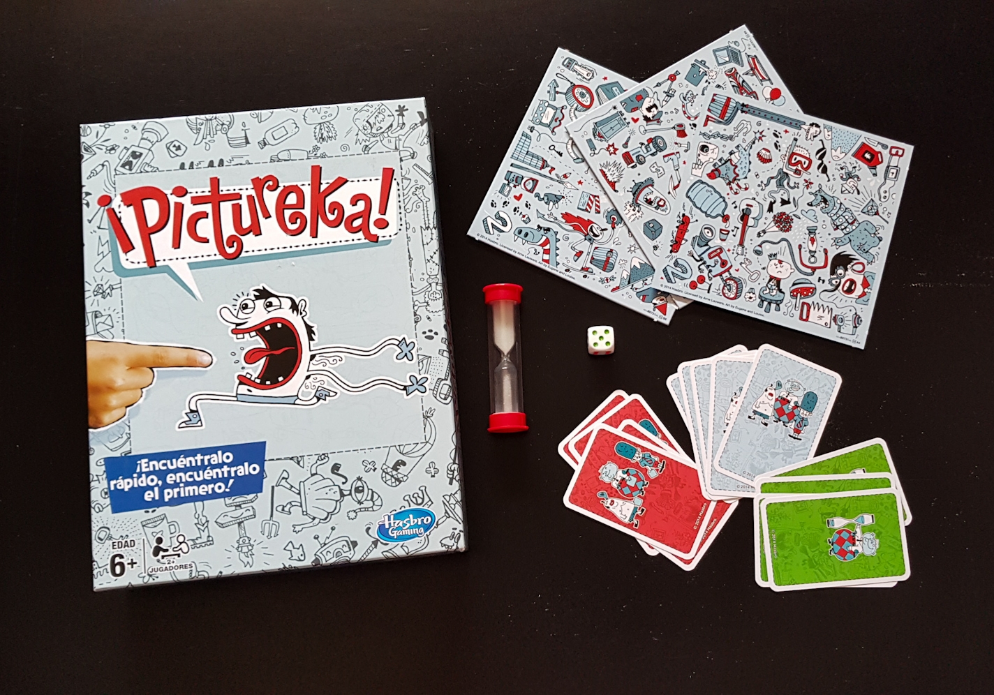 Soletes de luz: PICTUREKA. HASBRO GAMING.