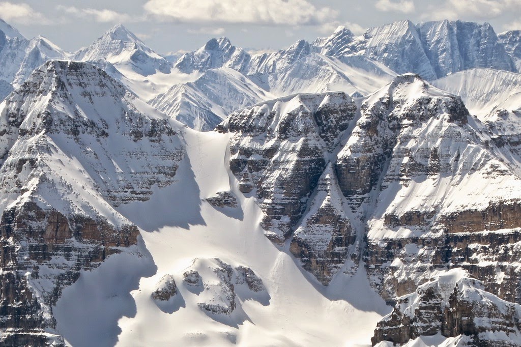 Skiing the X Couloir on Mt. Whymper - Global Alpine