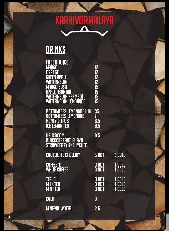 Everything and Anything !: Food Review : Karnivor Malaya Bukit Jelutong