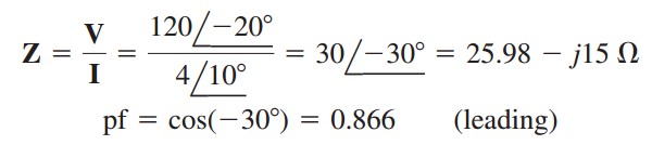 Power Factor Formula and Apparent Power for AC Circuits | Wira Electrical