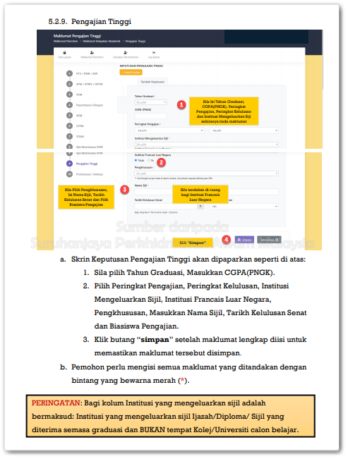 Borang online SPA8i telah diganti dengan borang online SPA9 | Jurnal ...