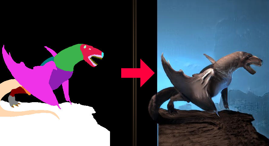 أداة Chimera Painter من جوجل تقوم بتحويل رسوماتك إلى مخلوقات خيالية.