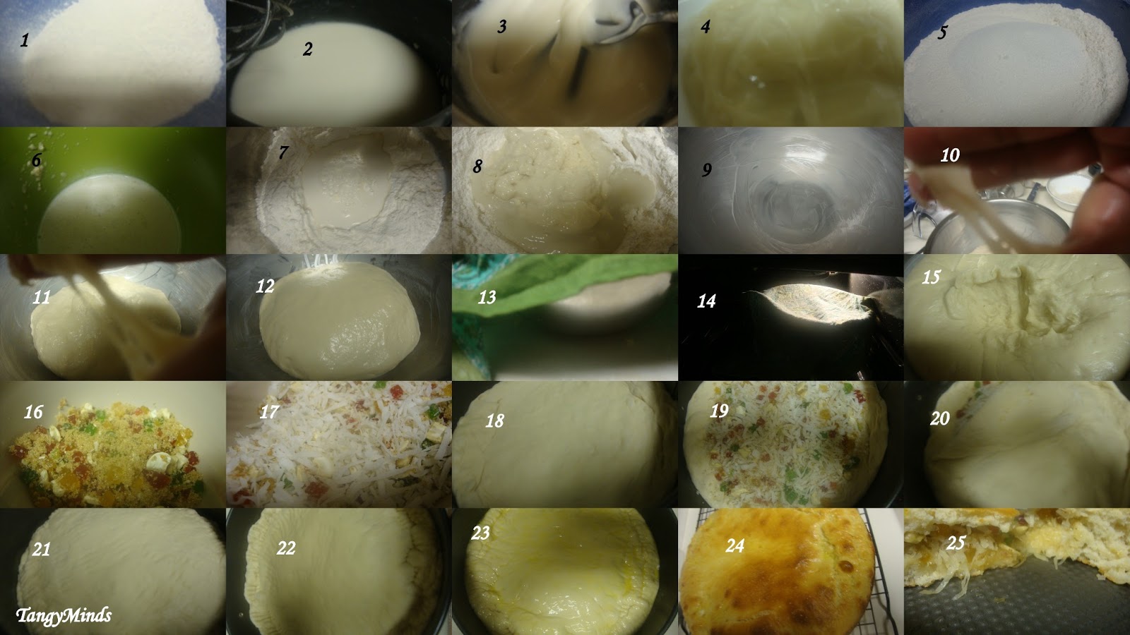 Tangy Minds !!!: Dilkush Bread using Tangzhong Method