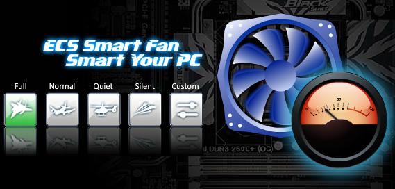 All Computer Hardware Technology: ECS eSF - Smart Fan Utility