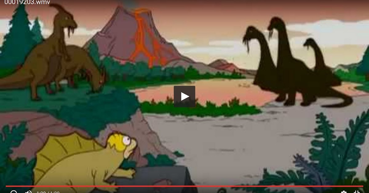 Biología en la secundaria: The Simpsons - Homer Evolution