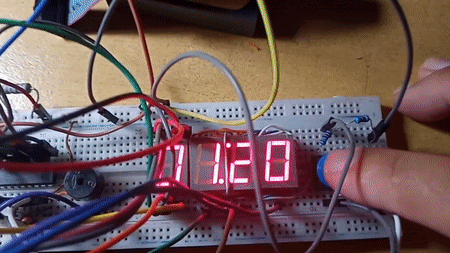 Lanjutan Praktek Input Output - Jam 4 Digit Dengan Tombol Non Blocking ...