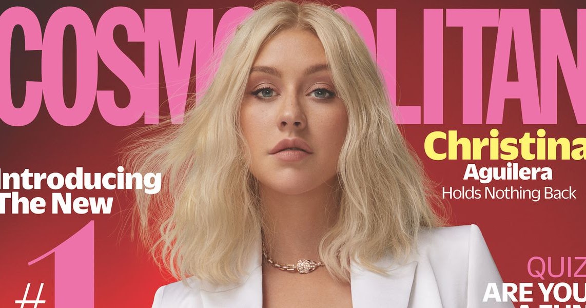 Christina Aguilera Glows On Cosmo Cover! | The Gossip Factory