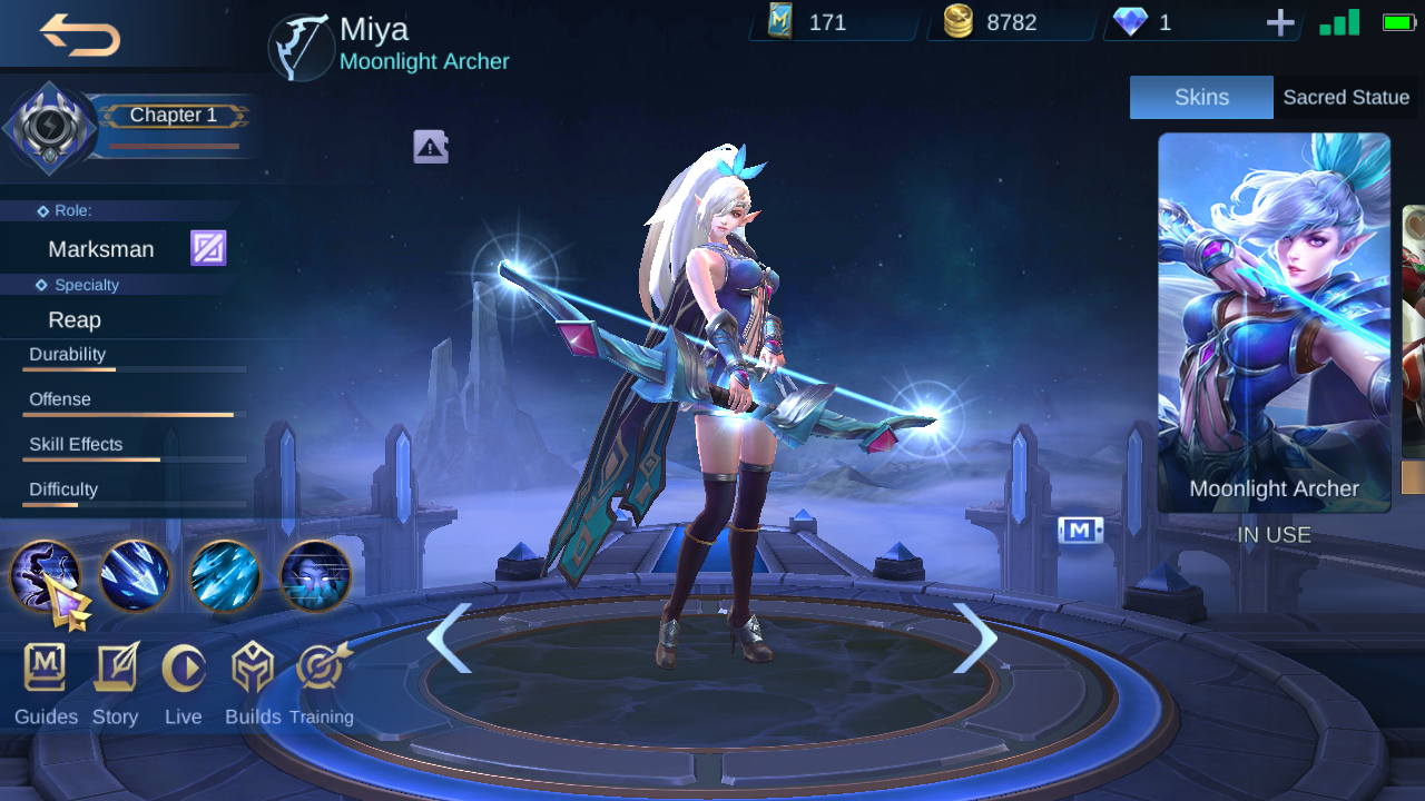 Miya the beauty archer - role marksman, the best build and guide for Miya.