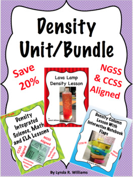 Density Columns Aligned with NGSS - Teaching Science with Lynda R. Williams