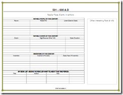 Timeline TemplatesHistory Timeline Notebook Template (PDF) | TJ ...