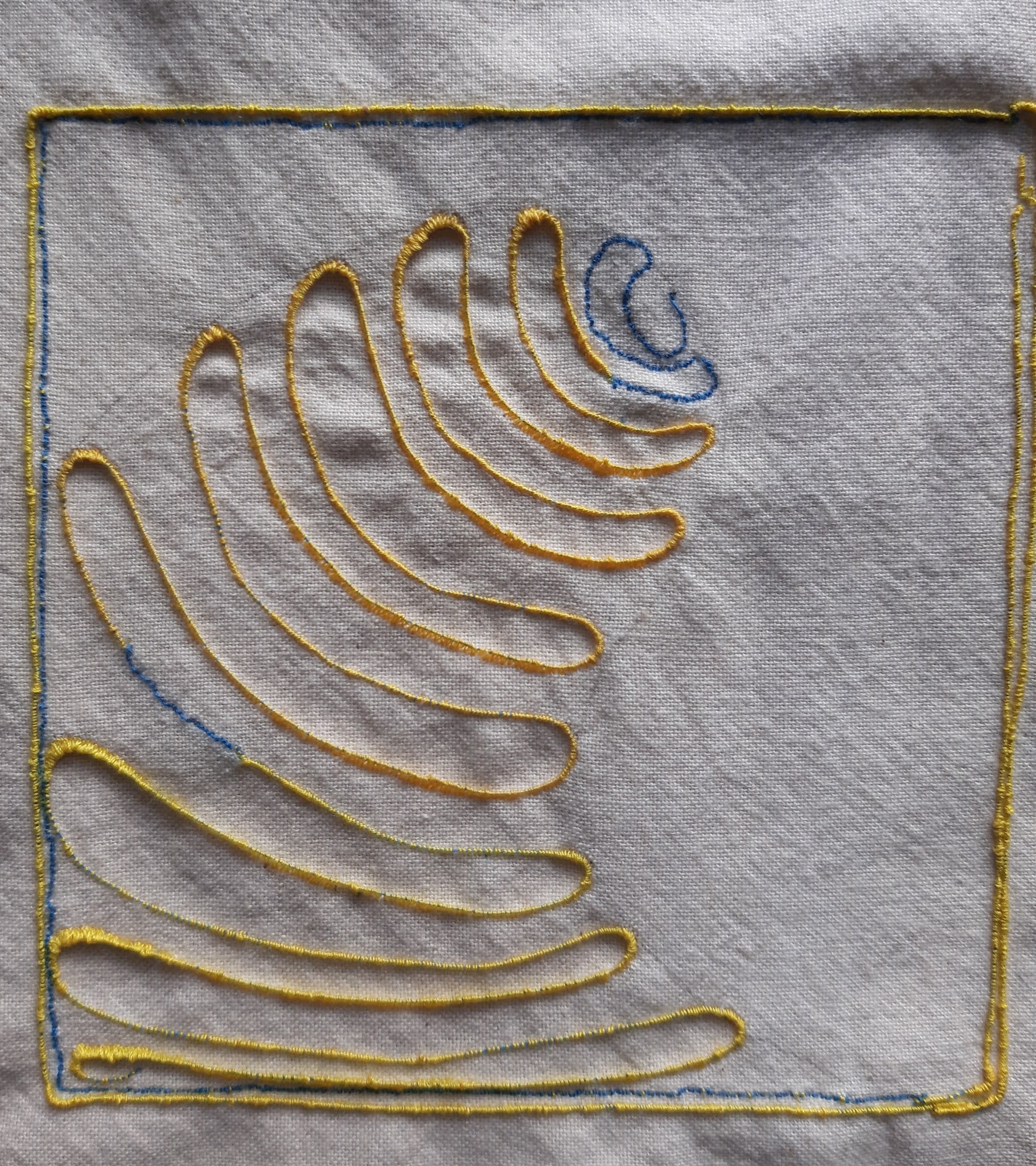 An elbow's length of thread: Making marks with stitch