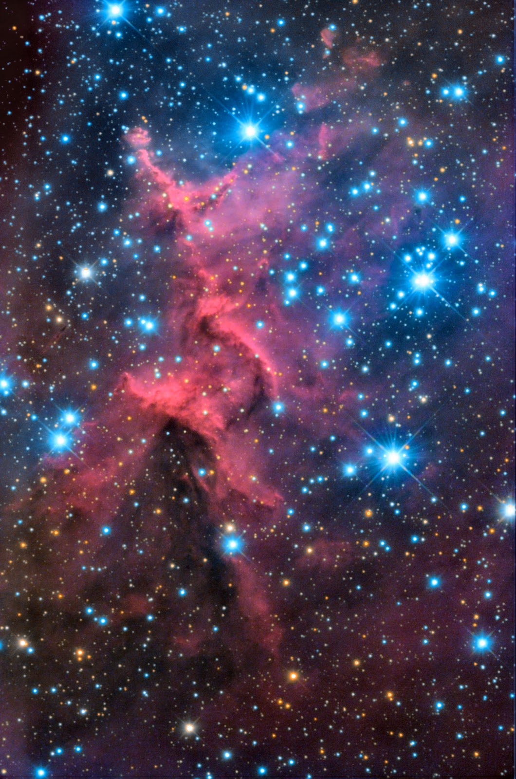 IL MIO SPAZIO: Melotte 15 in IC1805 Heart Nebula - Cassiopeia