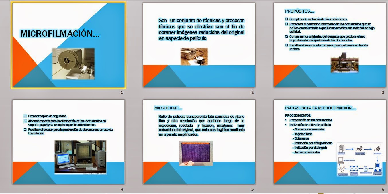 MI BLOG DE TIC: MICROFILMACION