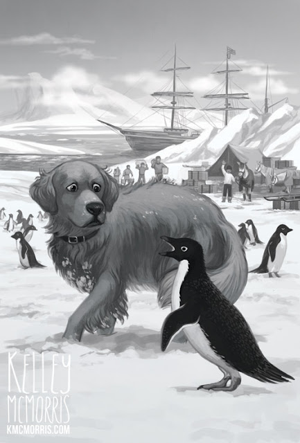 Kelley McMorris illustration: Ranger in Time: Race to the South Pole ...