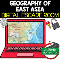 World Geography Escape Rooms for Distance Learning - Learned Lessons ...