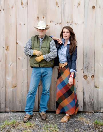 Wear from the catwalk to streets: Country wear - country style!