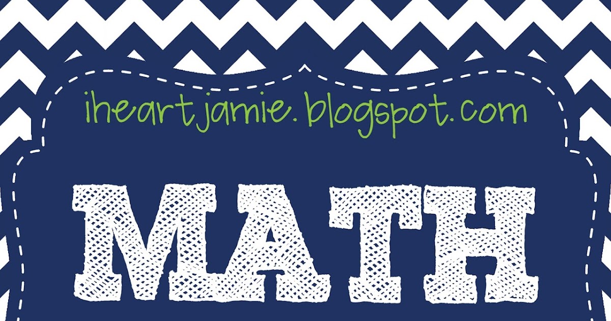 iHeart: Printable: Binder Series: Math