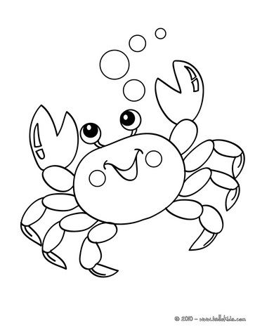 Crabs - Coloring Pages - # Wonder Coloring Pages