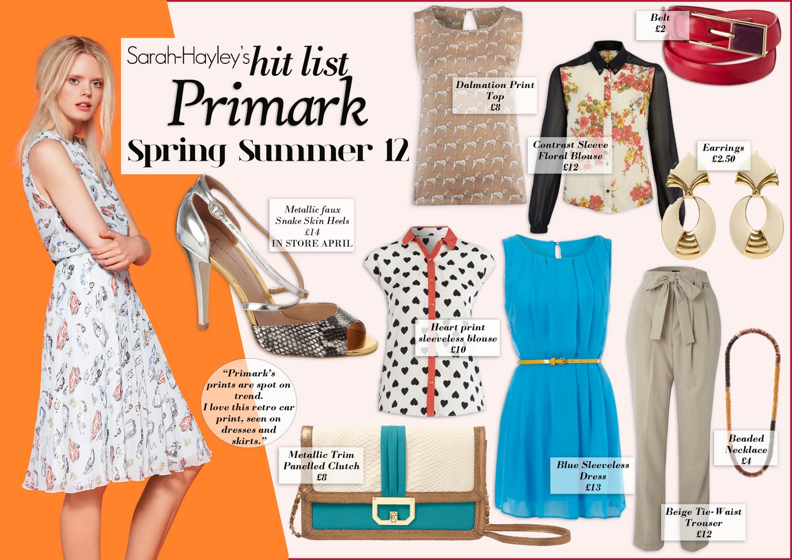 Something for the Weekend: First Look - Primark Spring Summer 12 - by ...