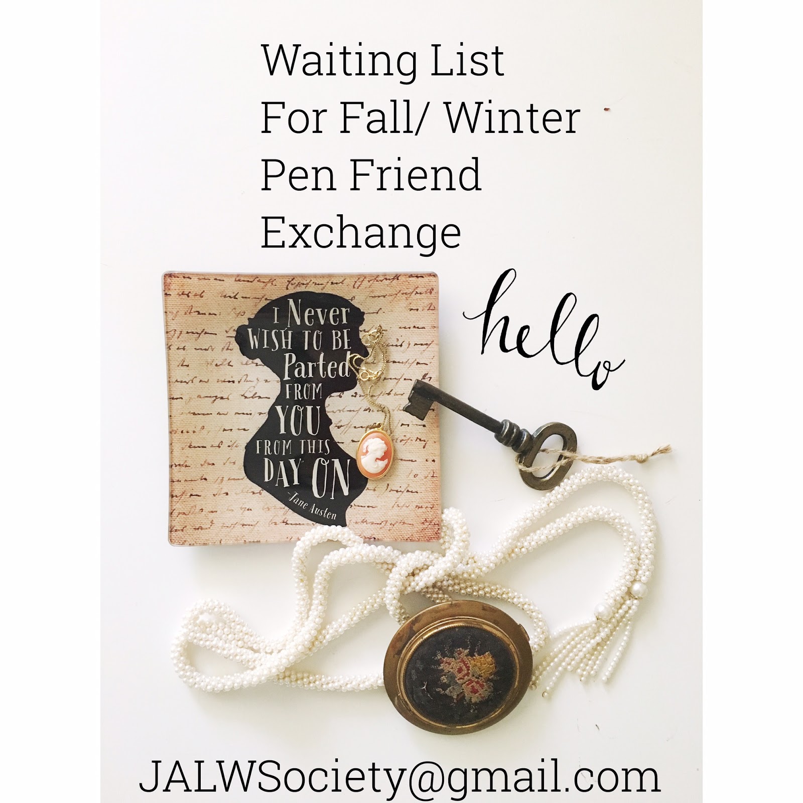 The Jane Austen Letter Writing Society: Roll Call,Hurricanes, Jane ...