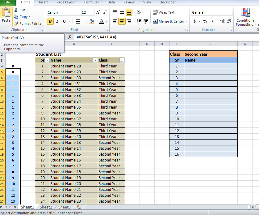 Make A Search Report Using Vlookup & Iferroar With Data Validation ...