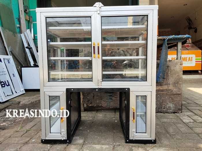 Gerobak Motor Auminium untuk Jualan Roti pesanan Bpk Ronald di Bambu ...