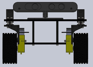Andromina robot V.2.0: Robot, encoders y Kinect. El nuevo diseño del ...