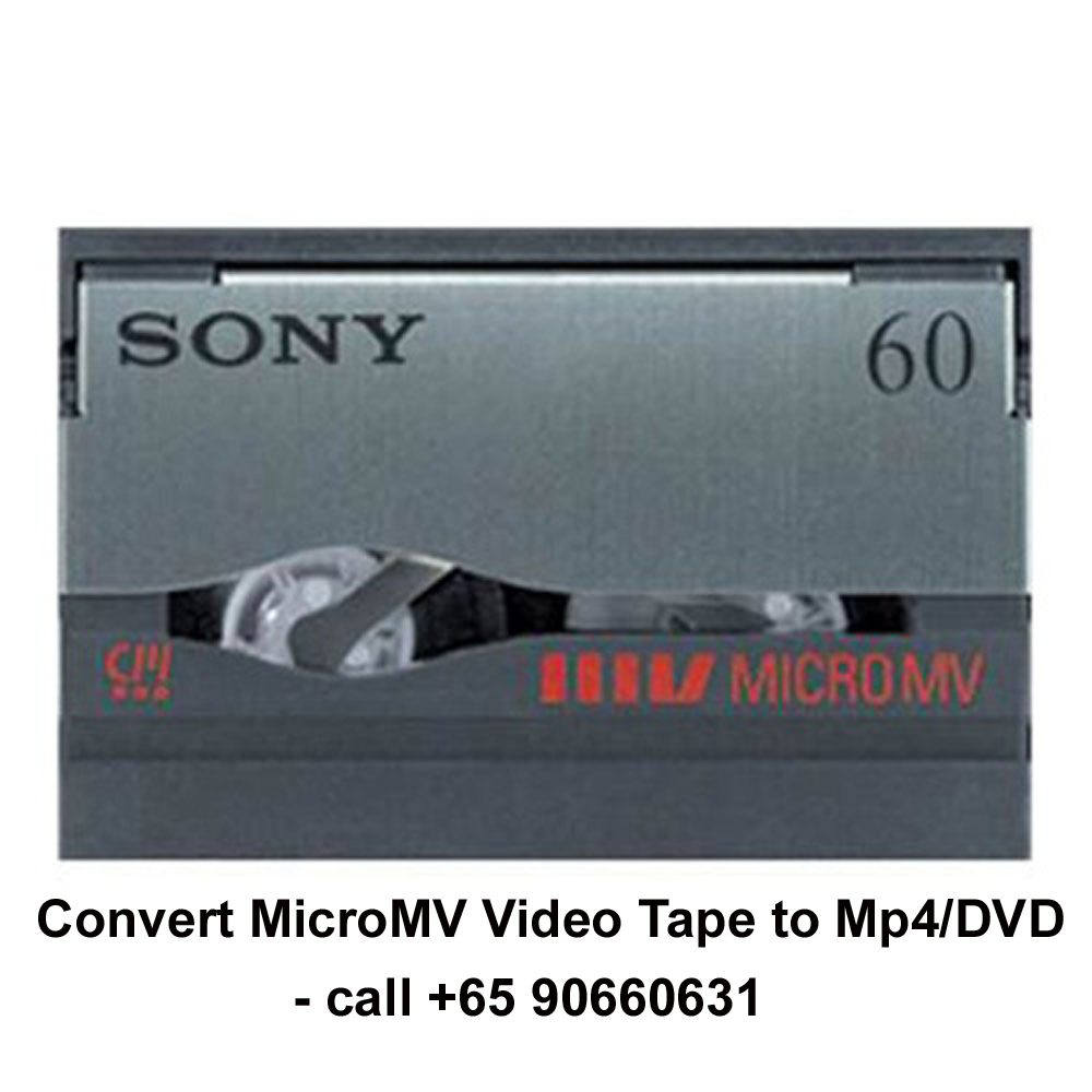 Video/Audio/Photo Conversion Services in Singapore