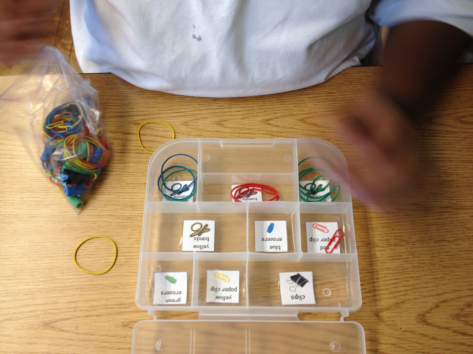 Autism Tank: Sorting Office Supplies
