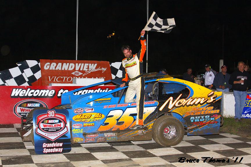 RUB RAILS & ROOSTER TAILS: JEFF STRUNK & RANDY STOUDT WIN NASCAR ...