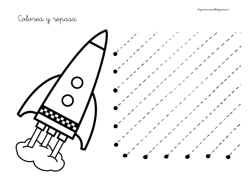 RECURSOS DE EDUCACIÓN INFANTIL: GRAFOMOTRICIDAD: TRAZO INCLINADO