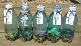 Julie's Creative Kids Day Care: francy fish sensory bottles- zoo phonics